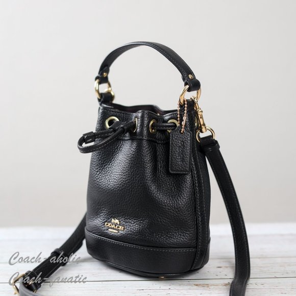 Coach | Bags | Nwt Coach Cn683 Dempsey Drawstring Bucket Bag 5 Refine ...